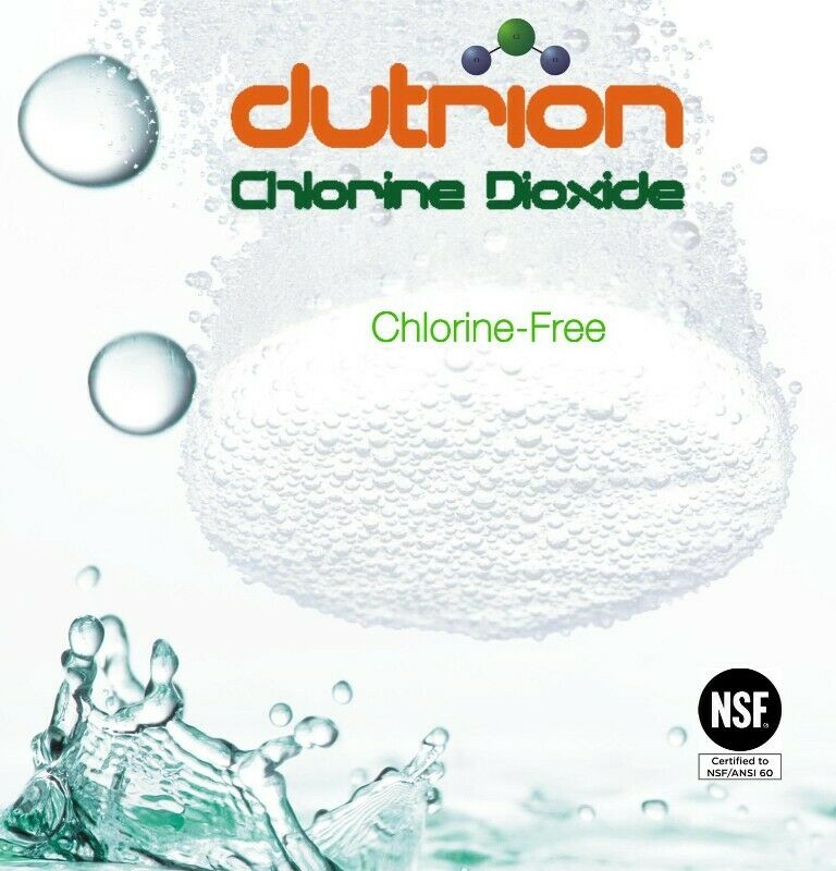DUTRION Chlorine Dioxide Effervescent Sanitizer Tablet[s] - 12 (4 gram